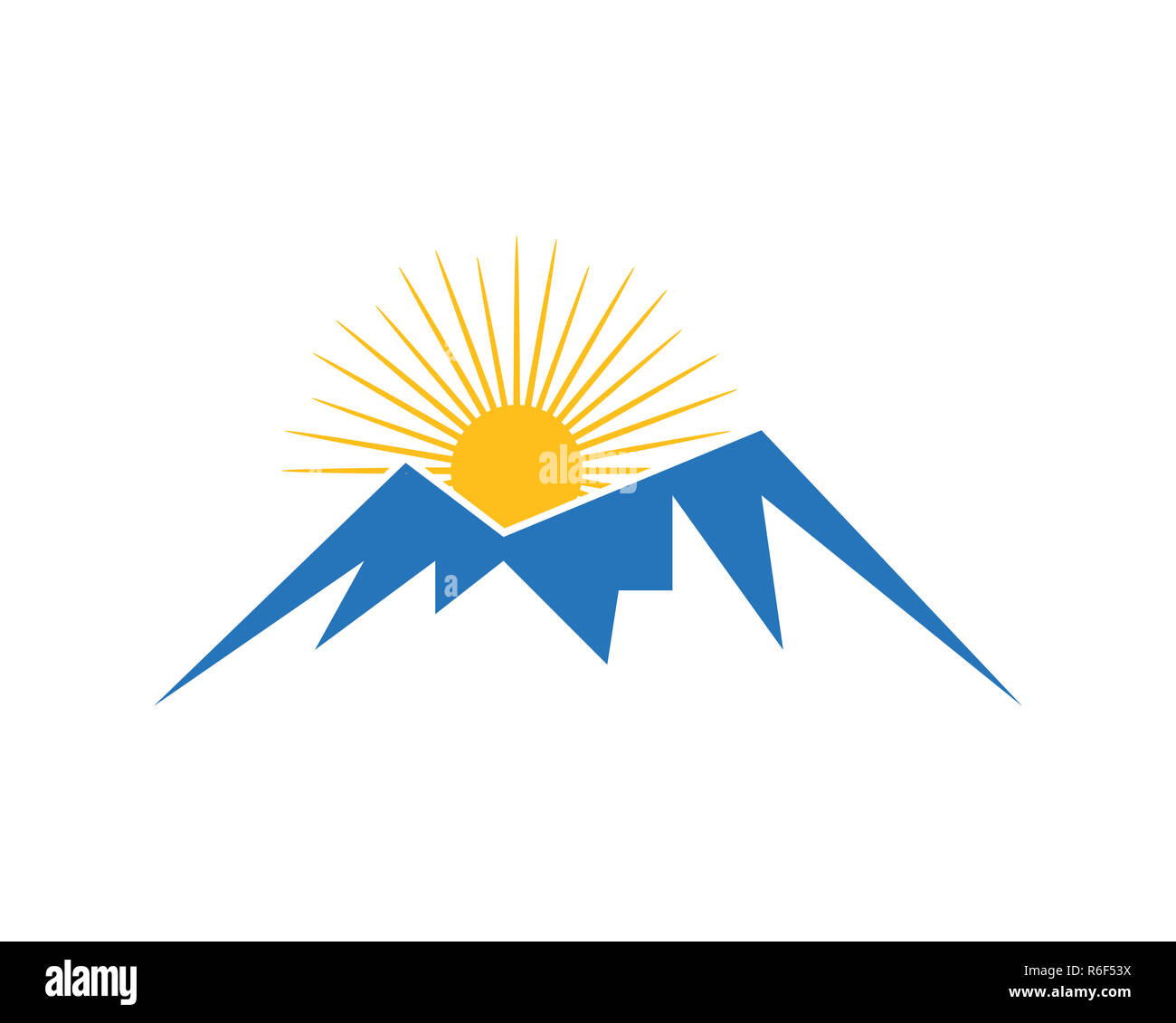 Mountain forest project Cut Out Stock Images & Pictures - Alamy