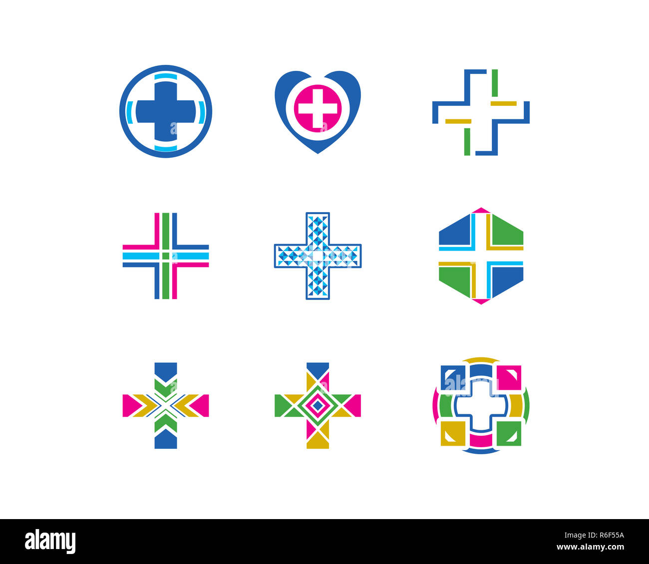 Hospital insignia Cut Out Stock Images & Pictures - Alamy