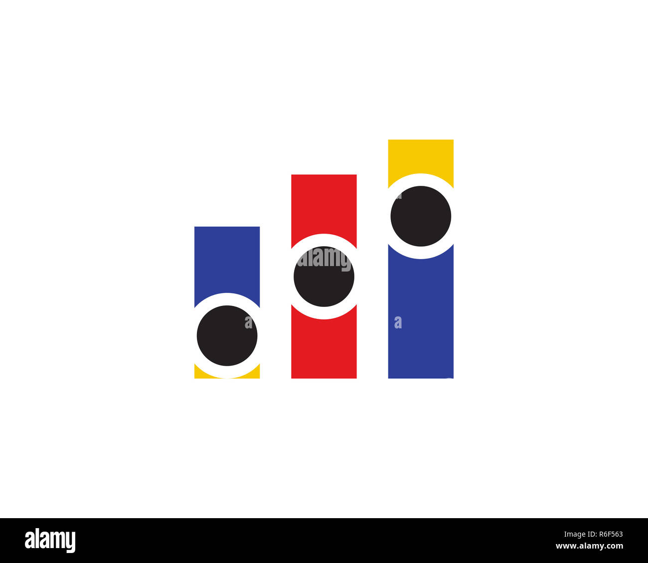 business chart logo Stock Photo - Alamy