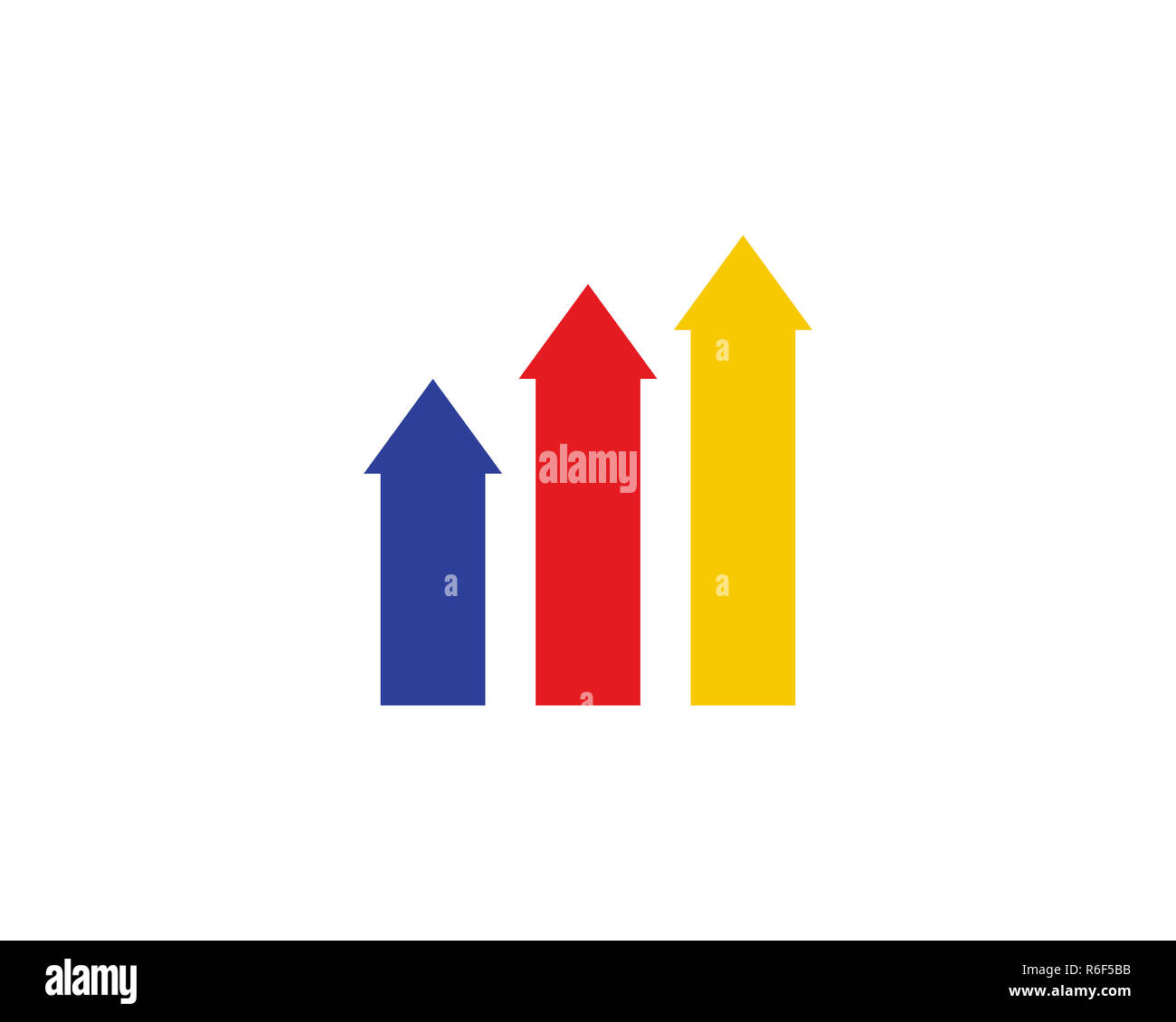 business chart logo Stock Photo - Alamy