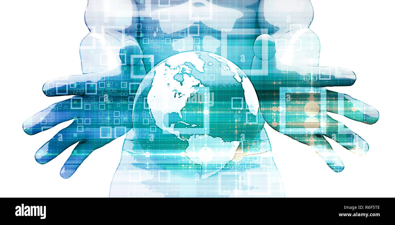 Connected globally hi-res stock photography and images - Alamy