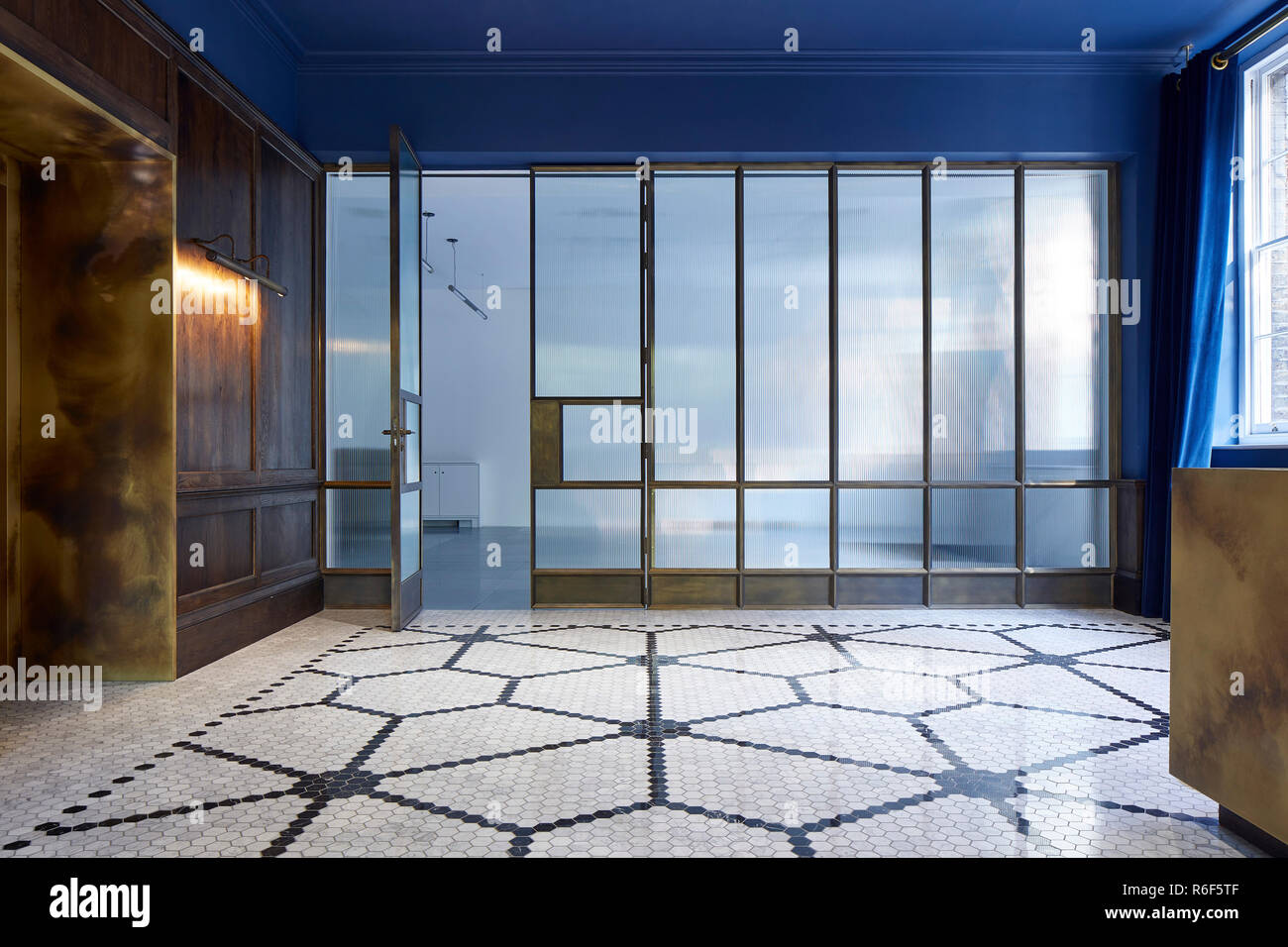 Interior reception view. 21 Soho Square, London, United Kingdom ...