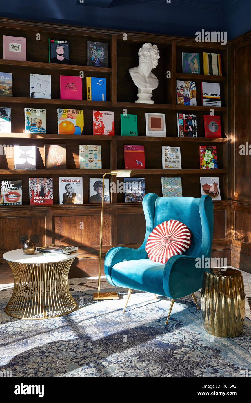 Interior lounge view. 21 Soho Square, London, United Kingdom. Architect ...