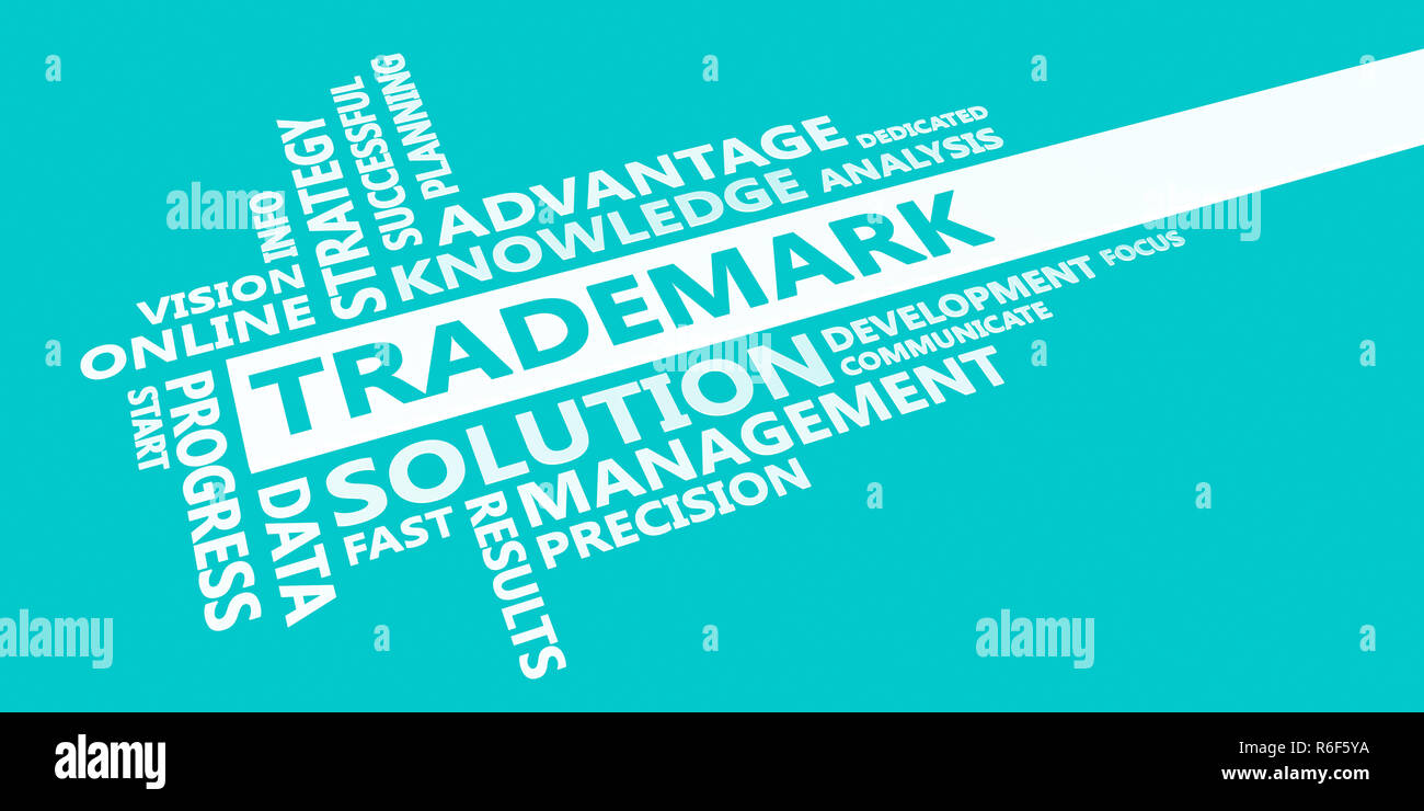 Trademark Presentation Background Stock Photo - Alamy