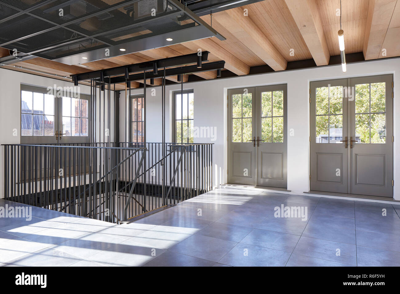 Interior view. 21 Soho Square, London, United Kingdom. Architect ...