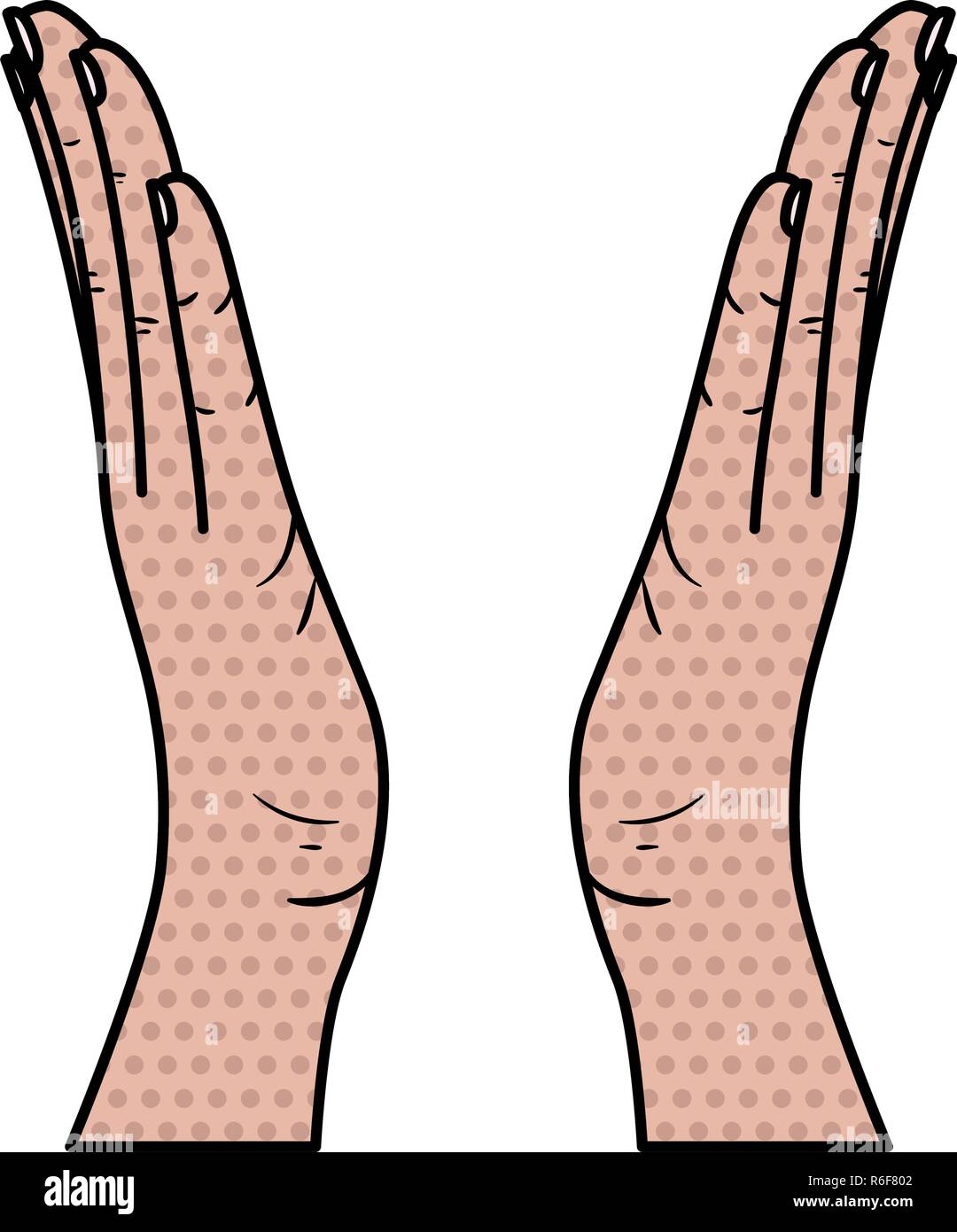 open hands receiving avatar character Stock Vector Image & Art - Alamy