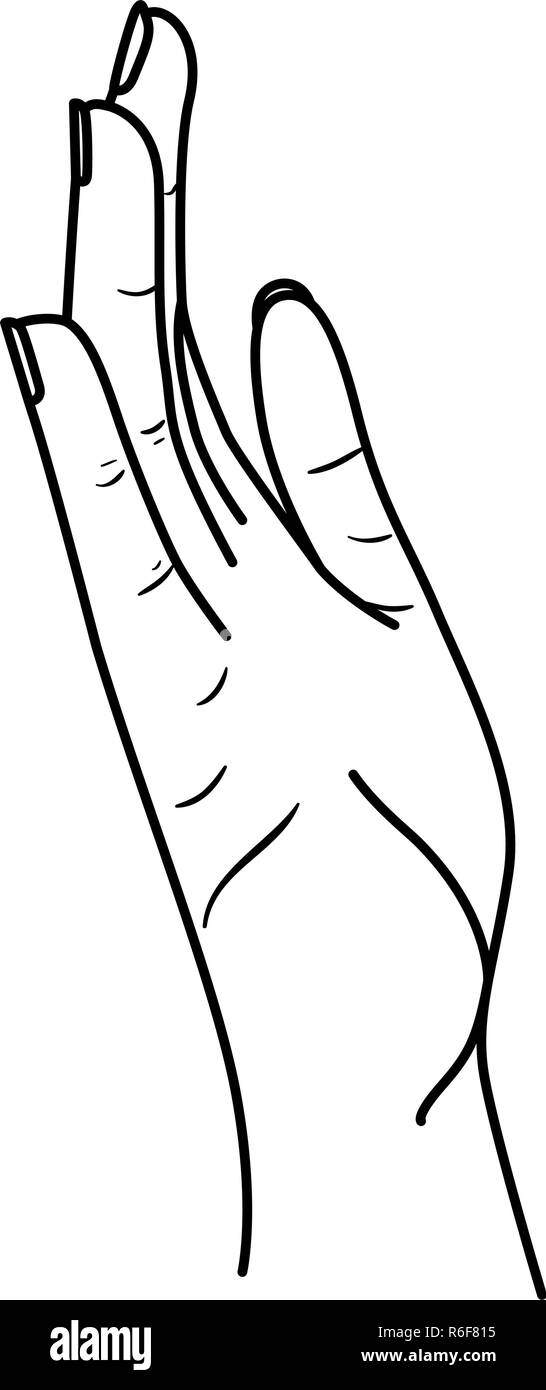 open hand receiving avatar character Stock Vector Image & Art - Alamy