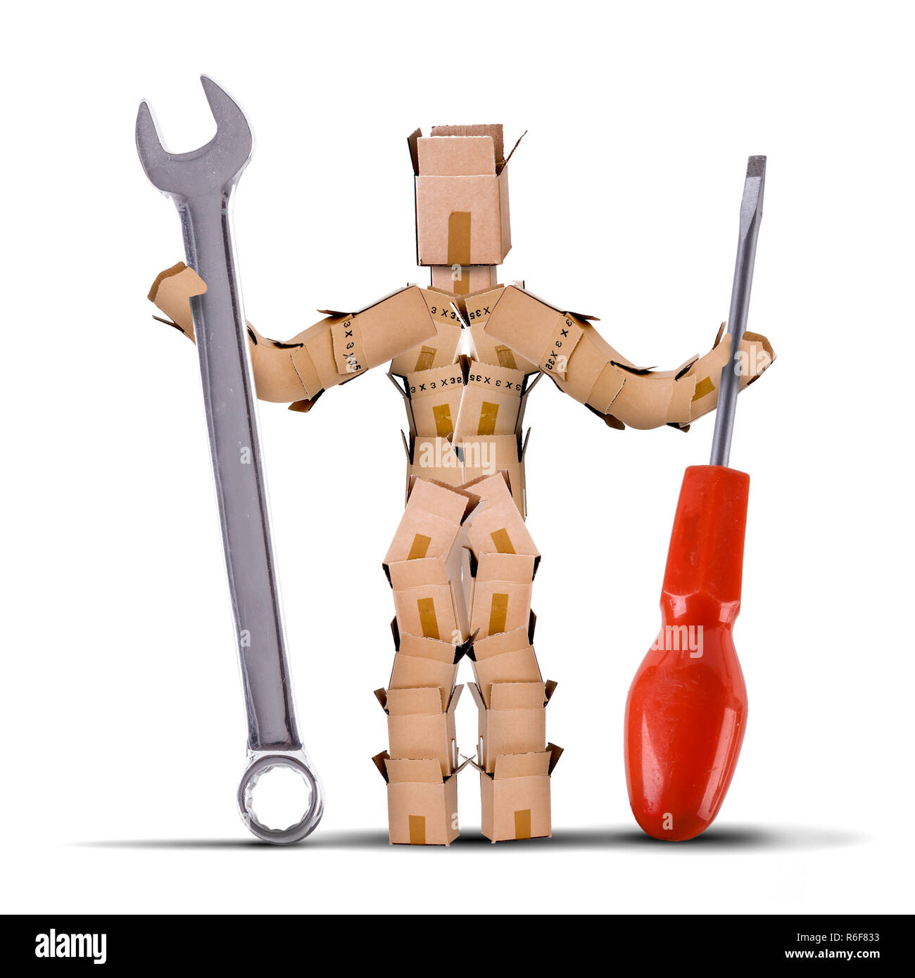 Diy man funny Cut Out Stock Images & Pictures - Alamy