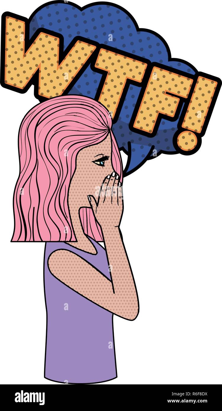 Wtf face Stock Vector Images - Alamy