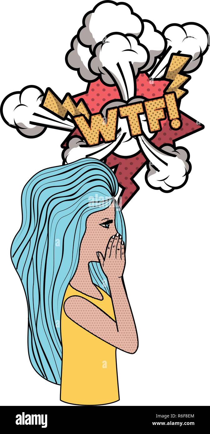Wtf face Stock Vector Images - Alamy