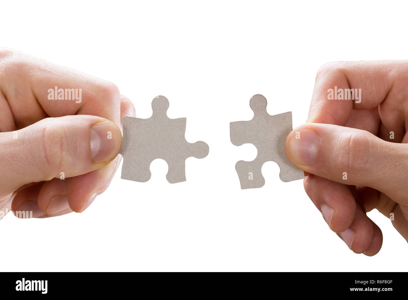 Human Hand Holding Jigsaw Puzzle Stock Photo - Alamy
