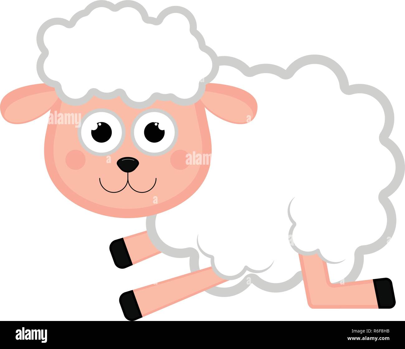 Comic sheep hi-res stock photography and images - Alamy