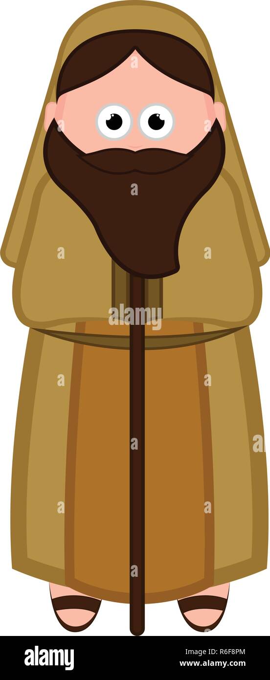 Mary joseph jesus cartoon hi-res stock photography and images - Alamy