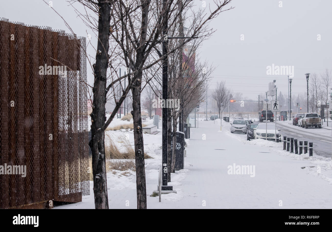 winter scenes from downtown Calgary Stock Photo - Alamy