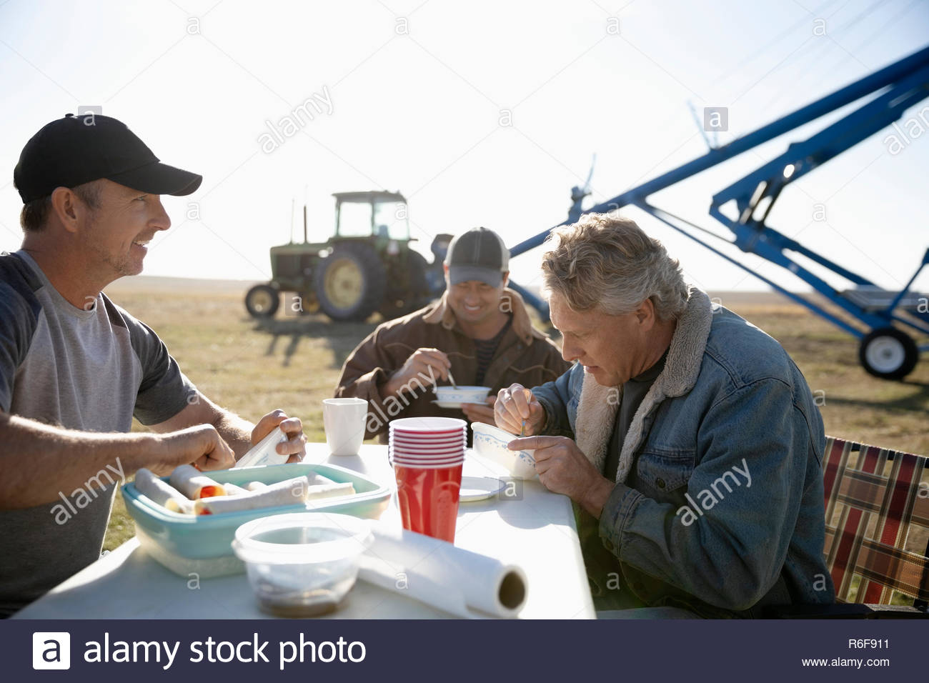 Sunny lunch break hi-res stock photography and images - Alamy