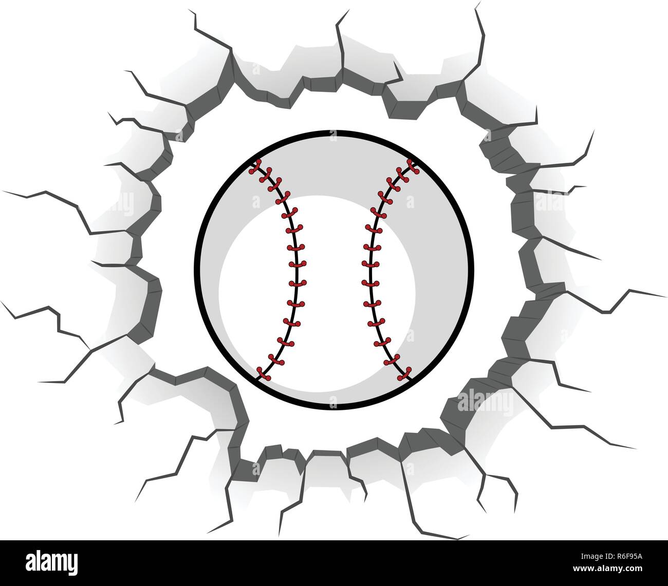 Game crack Stock Vector Images - Alamy