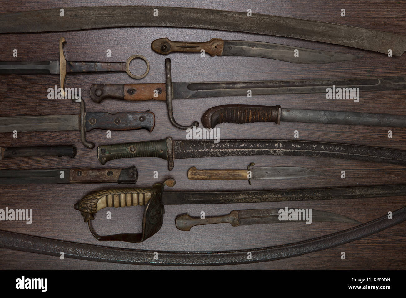 Swords exhibit hi-res stock photography and images - Alamy