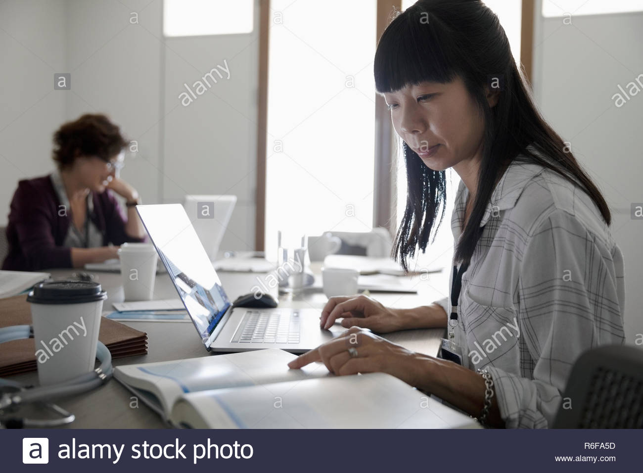 Conference textbook hi-res stock photography and images - Alamy