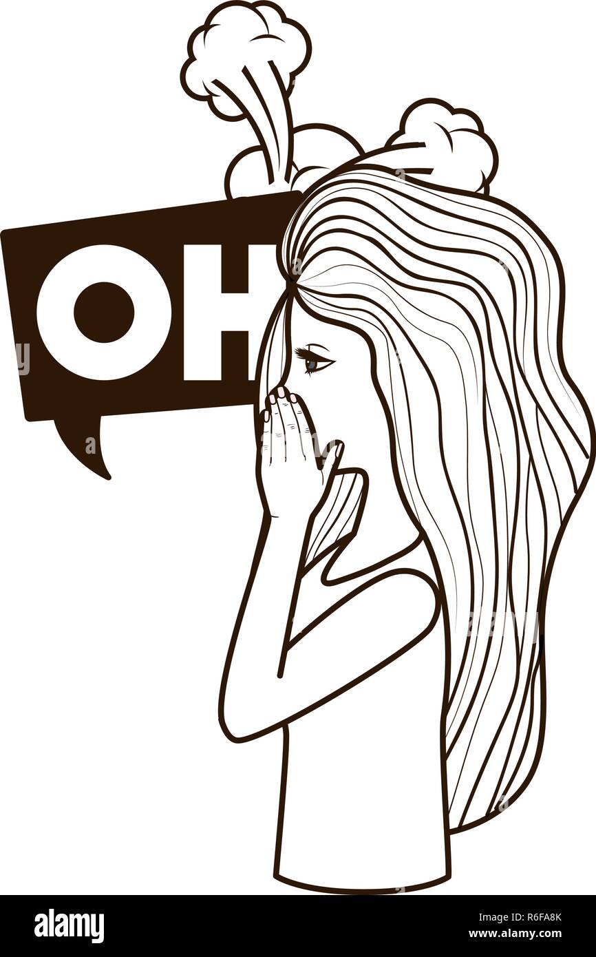 Oh face Stock Vector Images - Alamy