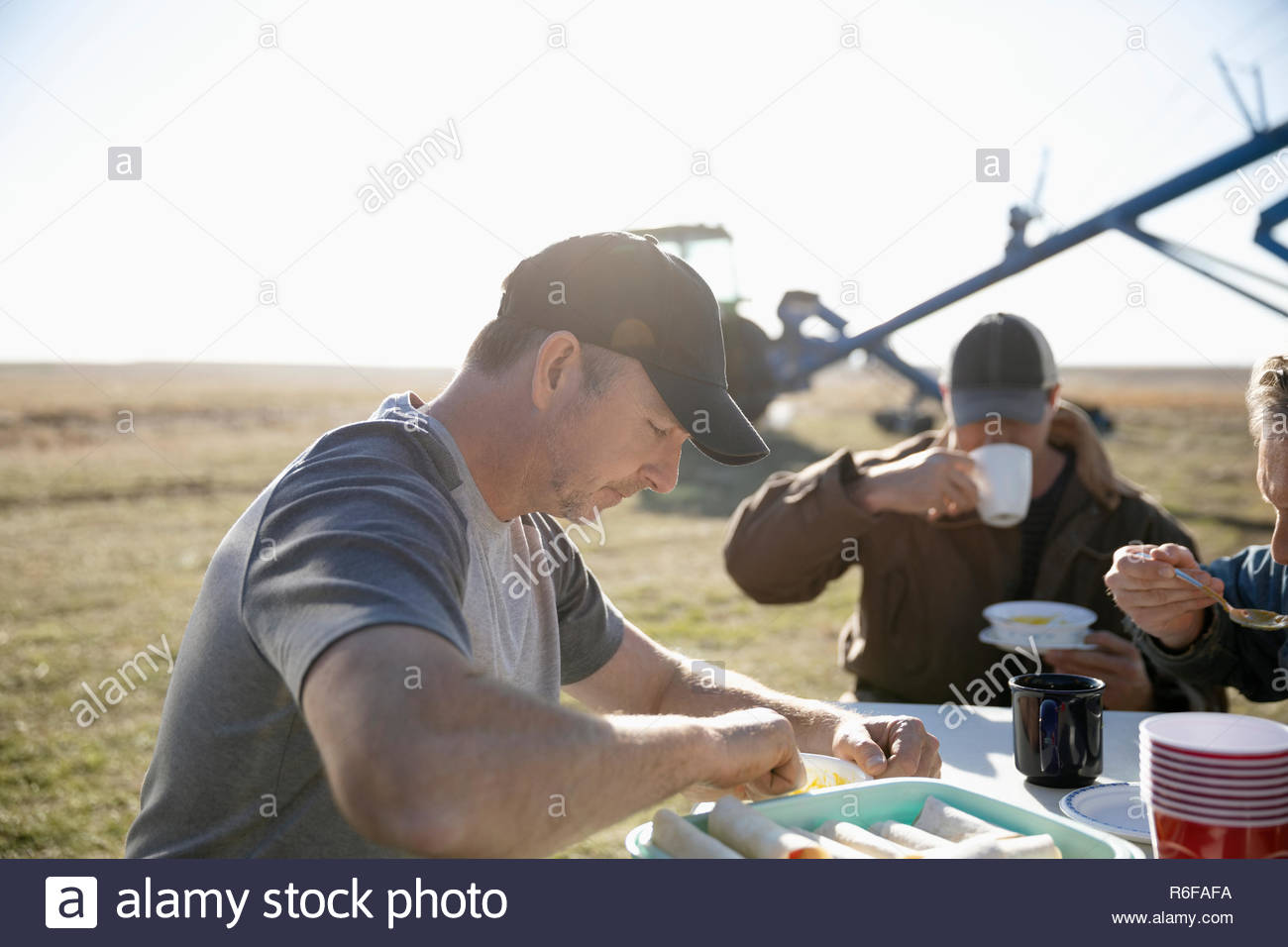 Sunny lunch break hi-res stock photography and images - Alamy