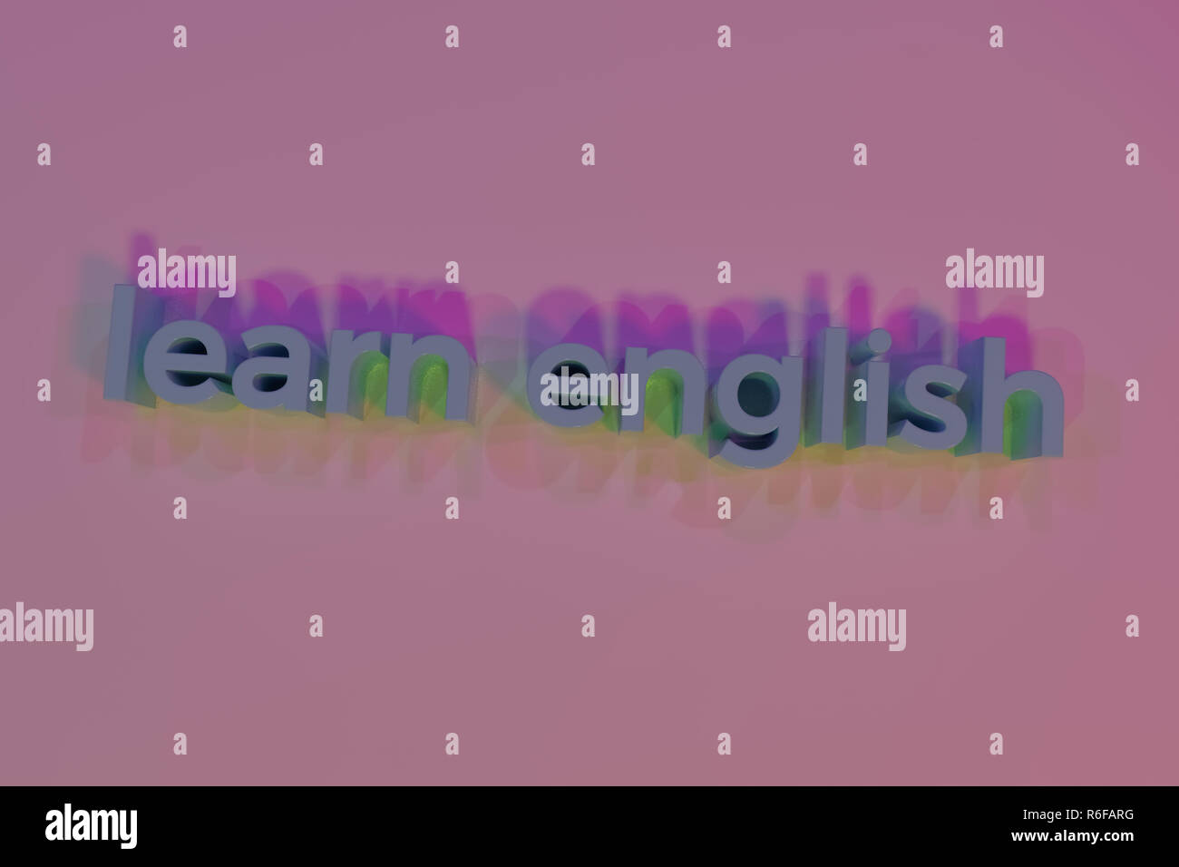 Learn english, abstract keywords CGI, typography, for web page, graphic ...