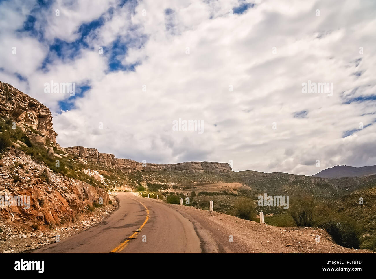 Empty road through Argentina Stock Photo - Alamy Empty road through Argentina Stock Photo - Alamy