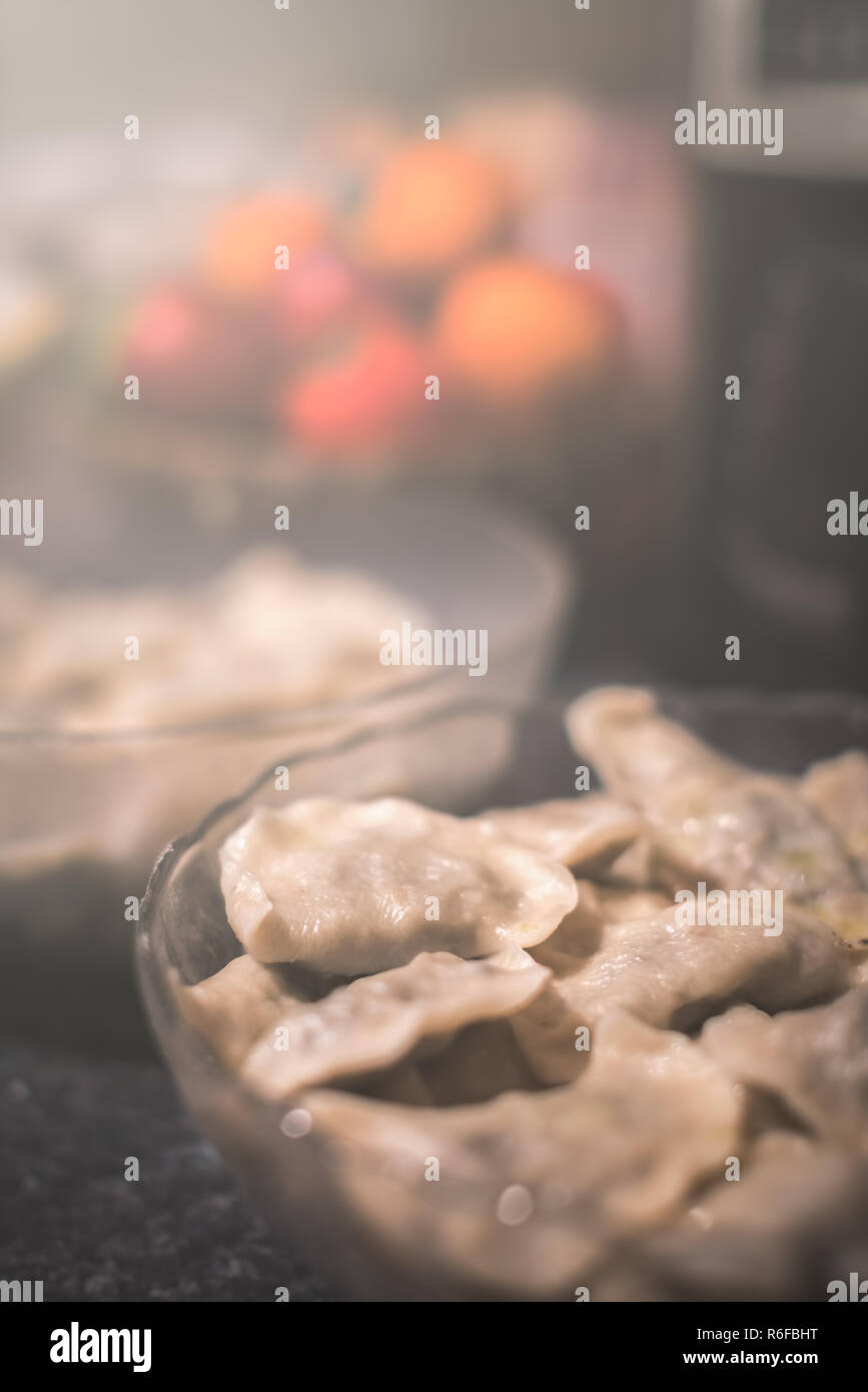 Pierogi, traditional polish food Stock Photo - Alamy