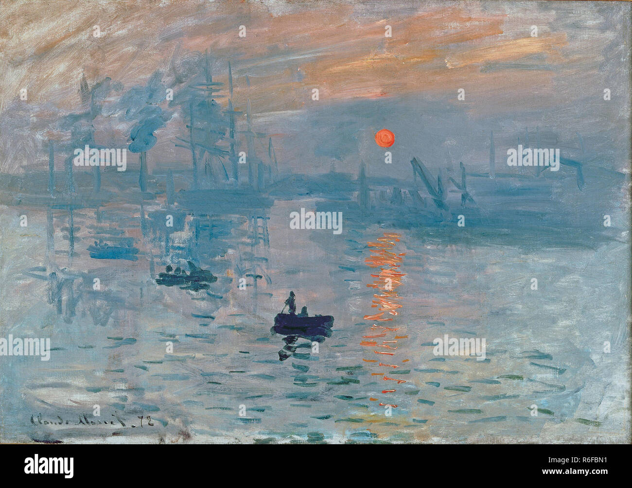 Monet impression, sunrise hi-res stock photography and images - Alamy