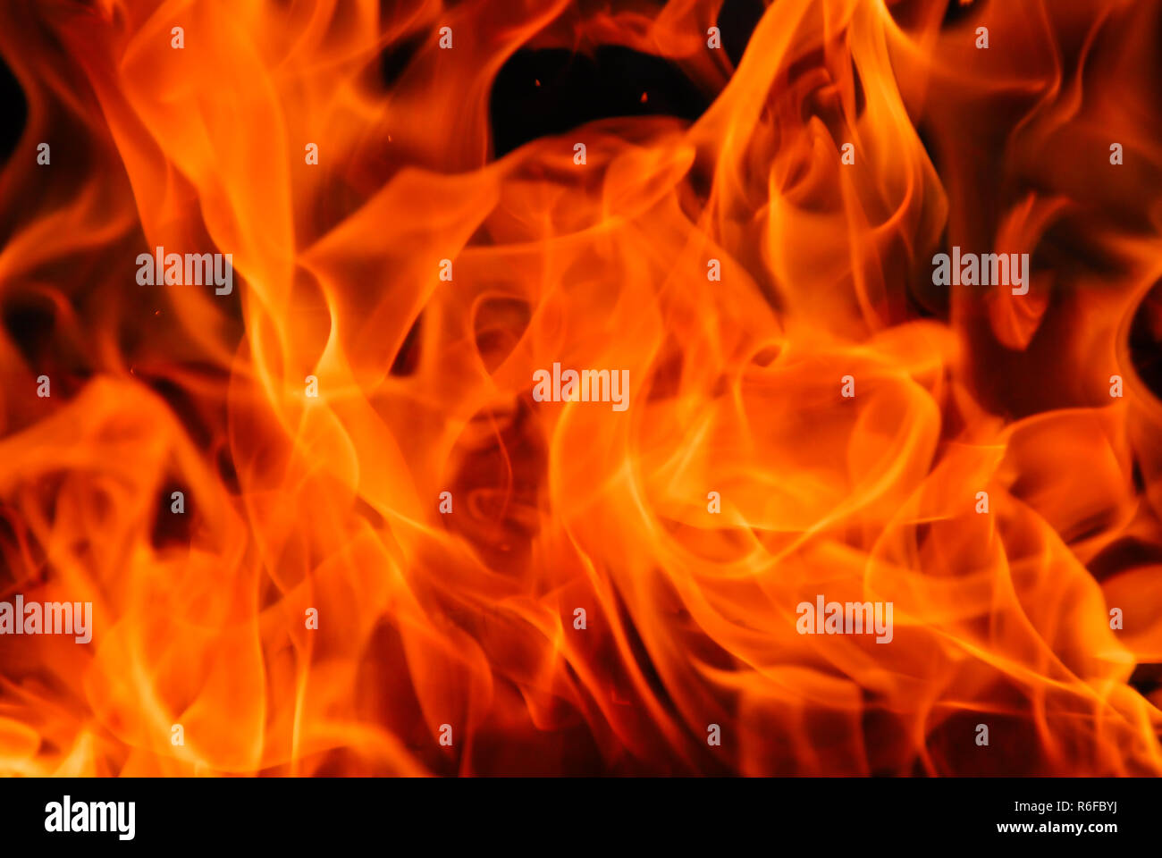 fire closeup yellow orange flames Stock Photo - Alamy