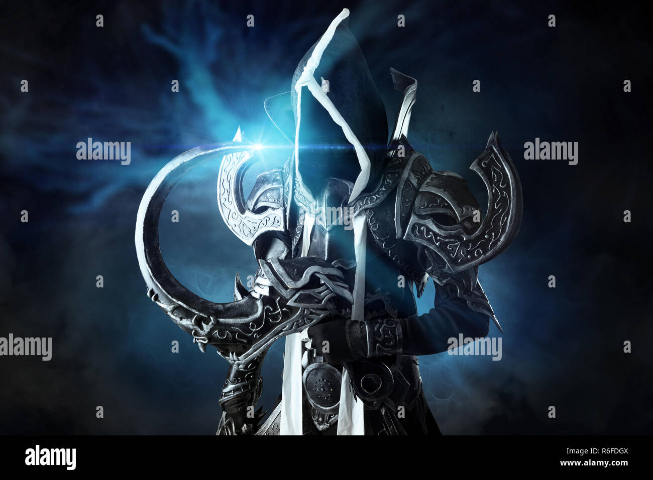 Dark demon cosplay Stock Photo - Alamy