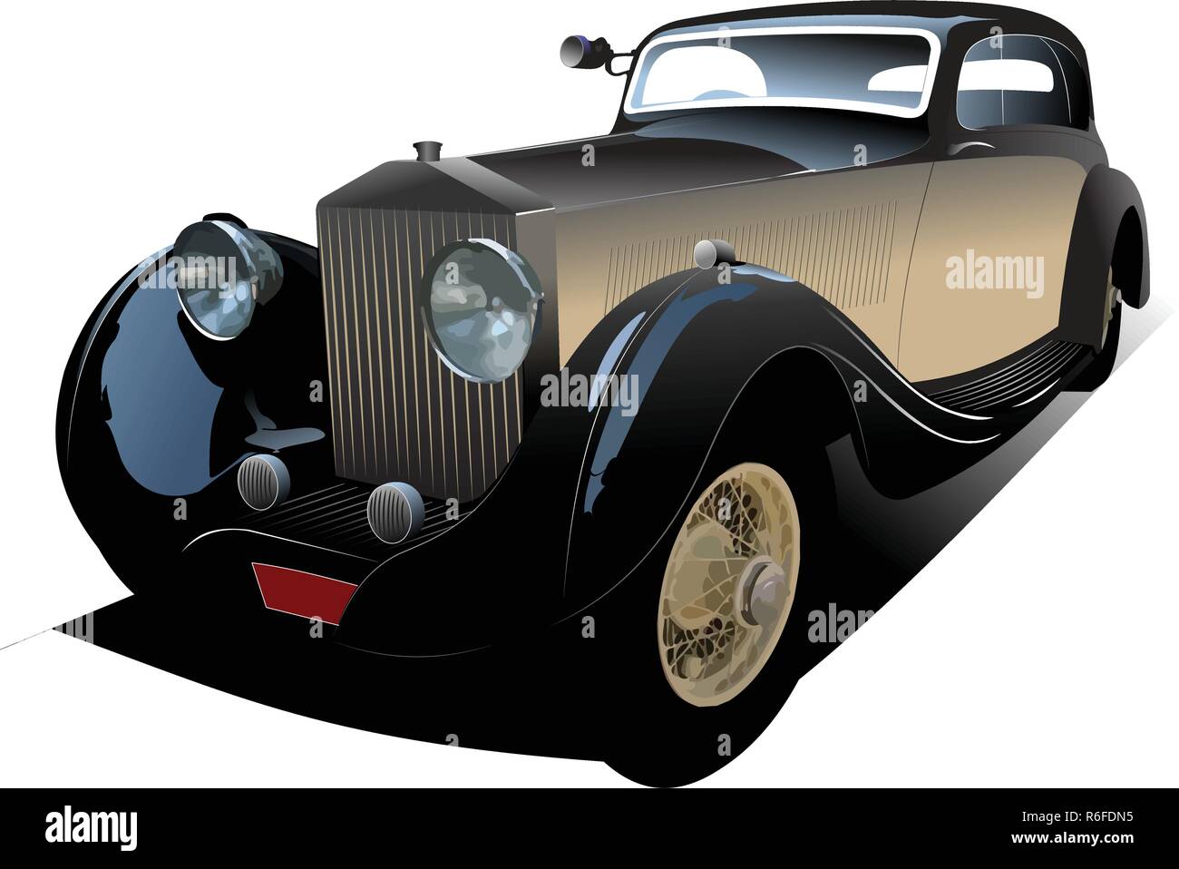 Old cab Cut Out Stock Images & Pictures - Alamy