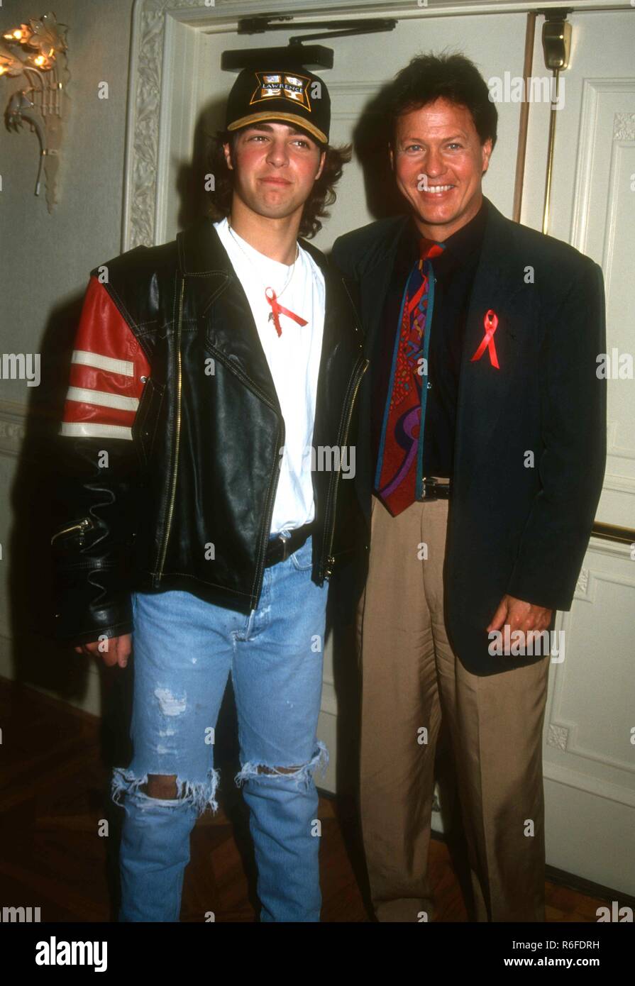 WEST HOLLYWOOD, CA - MARCH 23: Actor Joey Lawrence and radio ...