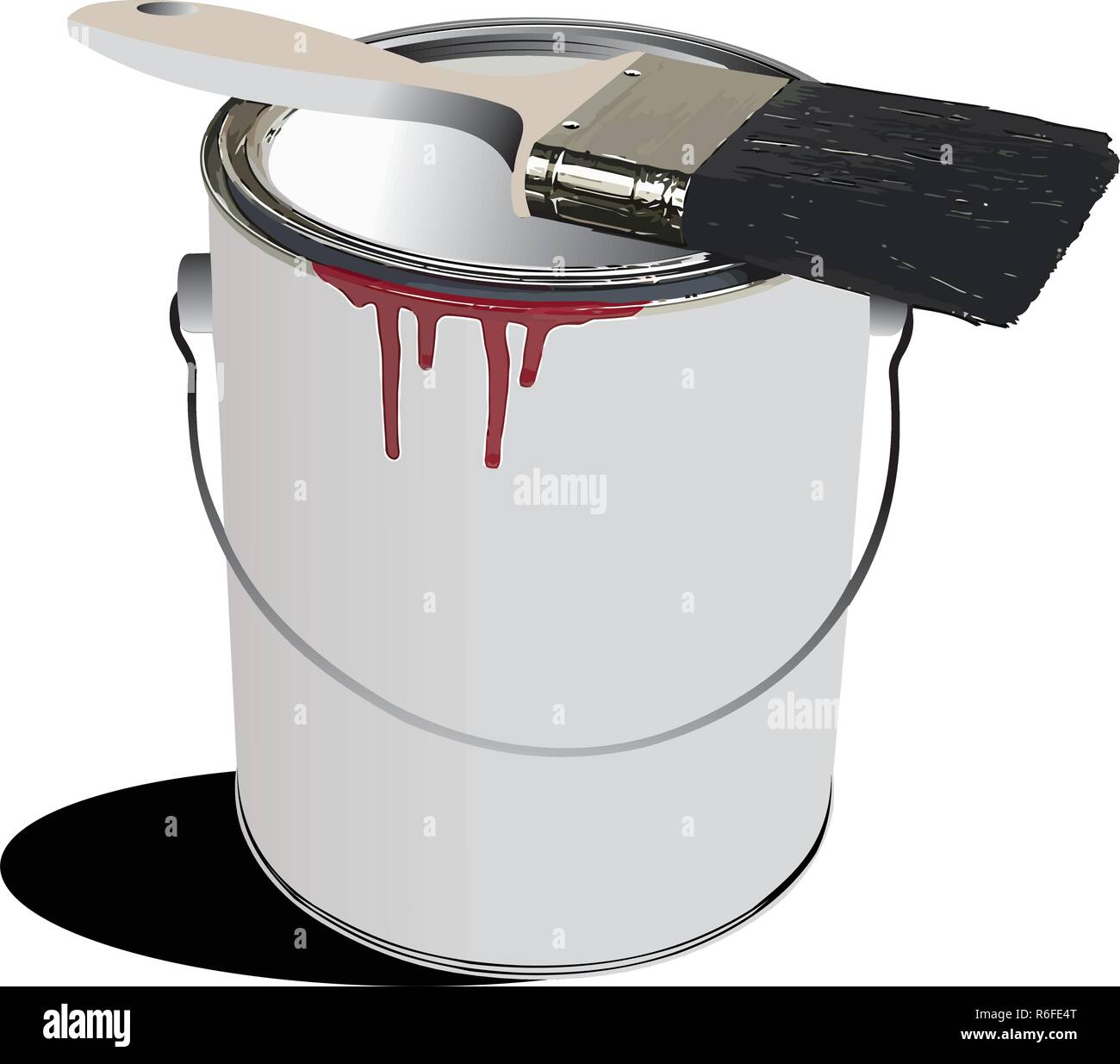 House of cans Stock Vector Images - Alamy