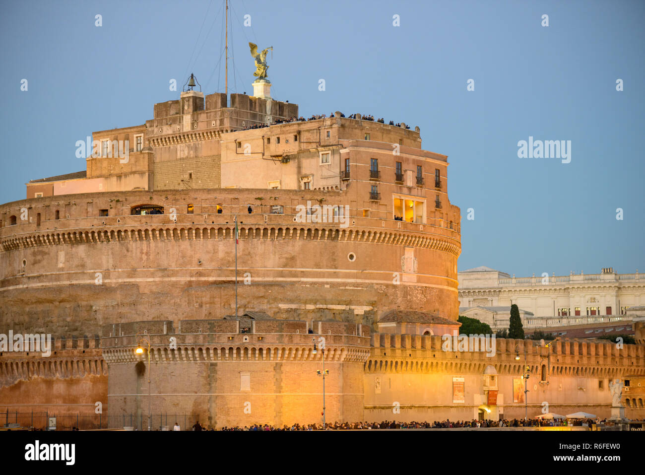 Castel sant'angelo interior hi-res stock photography and images - Alamy
