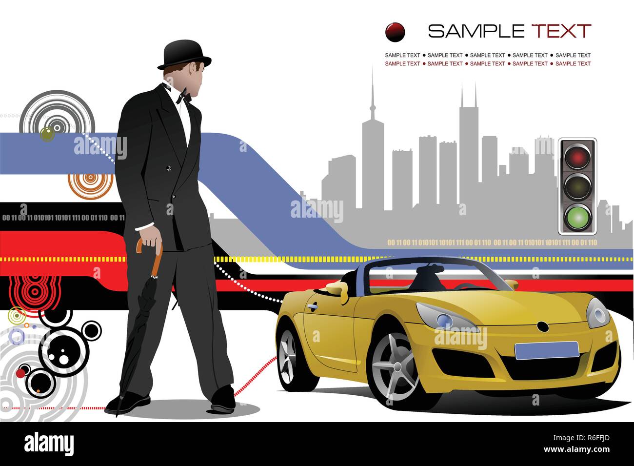 Abstract hi-tech background. Vector illustration Stock Vector Image ...