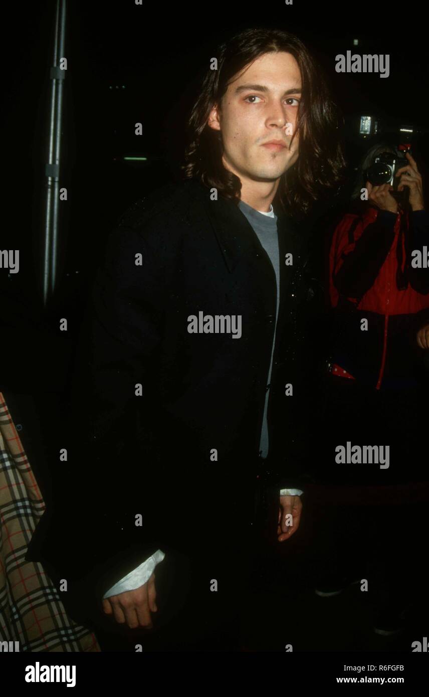 BEVERLY HILLS, CA - MARCH 25: Actor Johnny Depp attends MGM's 'Benny ...