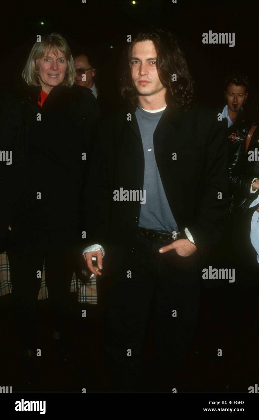 BEVERLY HILLS, CA - MARCH 25: Actor Johnny Depp attends MGM's 'Benny ...
