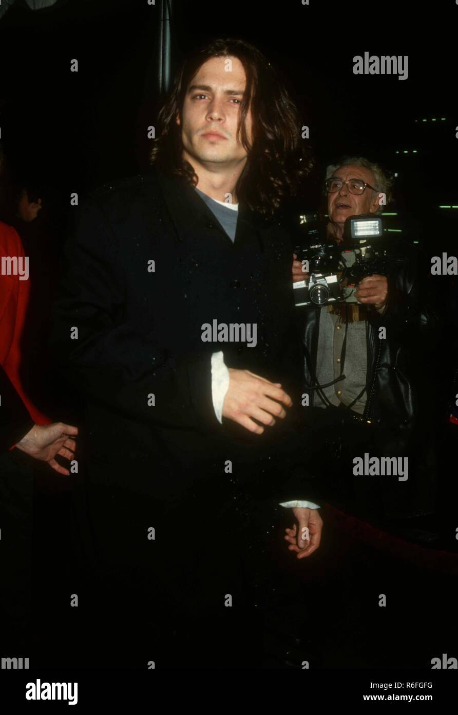 BEVERLY HILLS, CA - MARCH 25: Actor Johnny Depp attends MGM's 'Benny ...