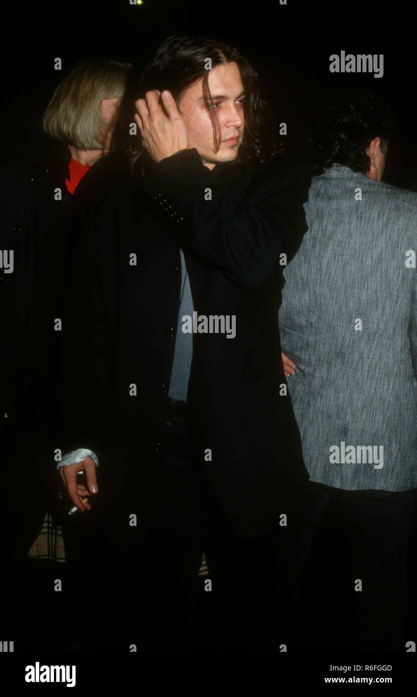 BEVERLY HILLS, CA - MARCH 25: Actor Johnny Depp attends MGM's 'Benny ...