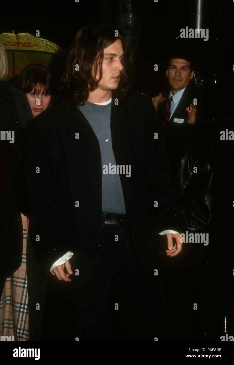 BEVERLY HILLS, CA - MARCH 25: Actor Johnny Depp attends MGM's 'Benny ...