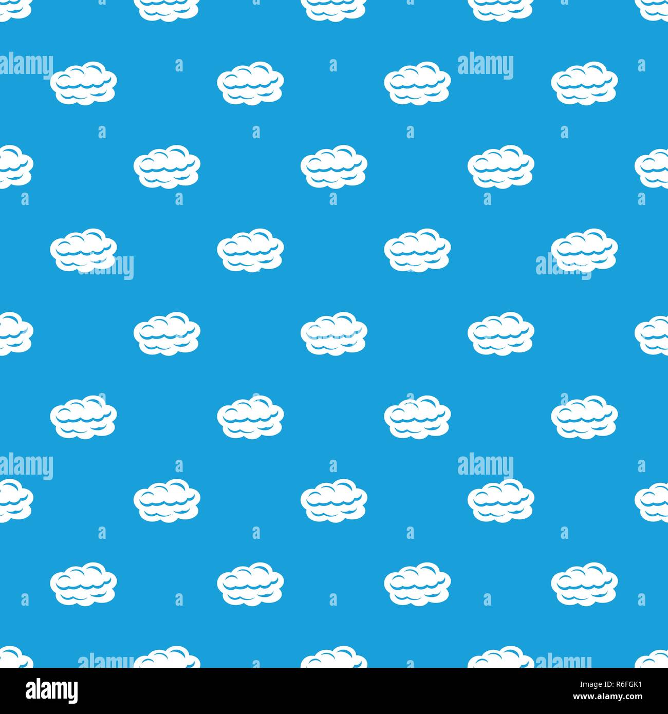 Technology cloud pattern vector seamless blue Stock Vector Image & Art ...