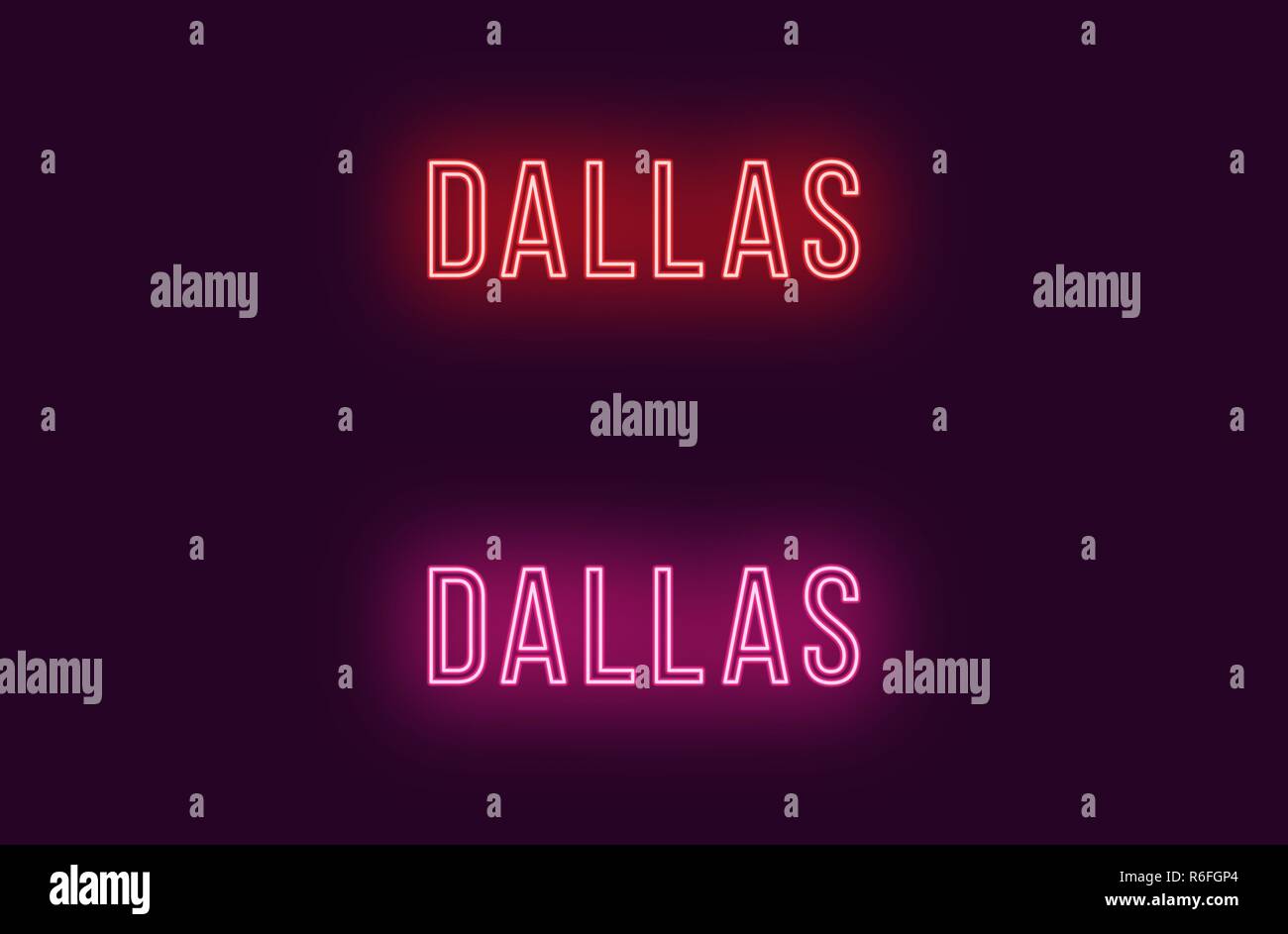 Dallas colors Stock Vector Images - Alamy
