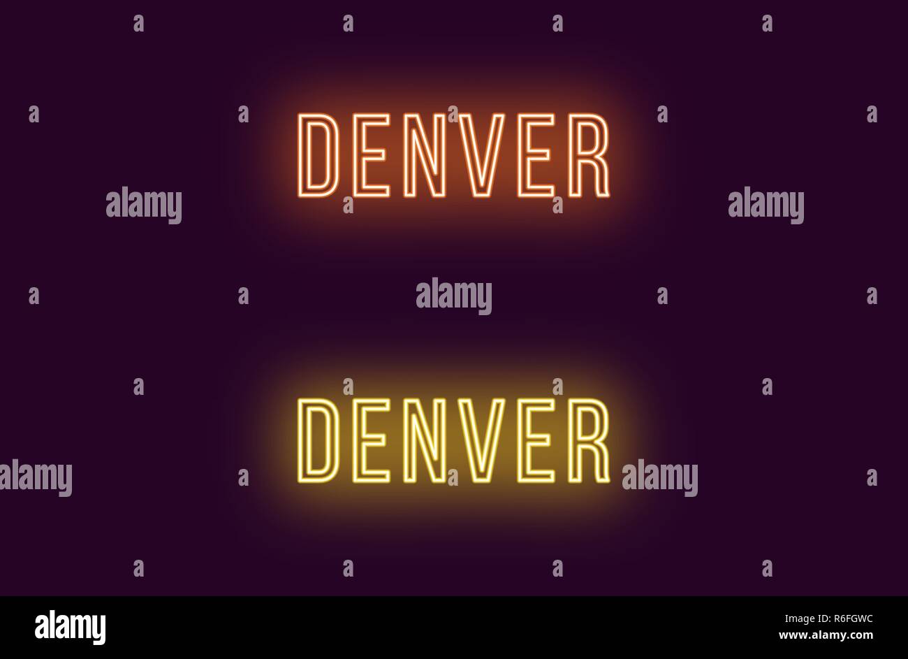 Colorado colors Stock Vector Images - Alamy