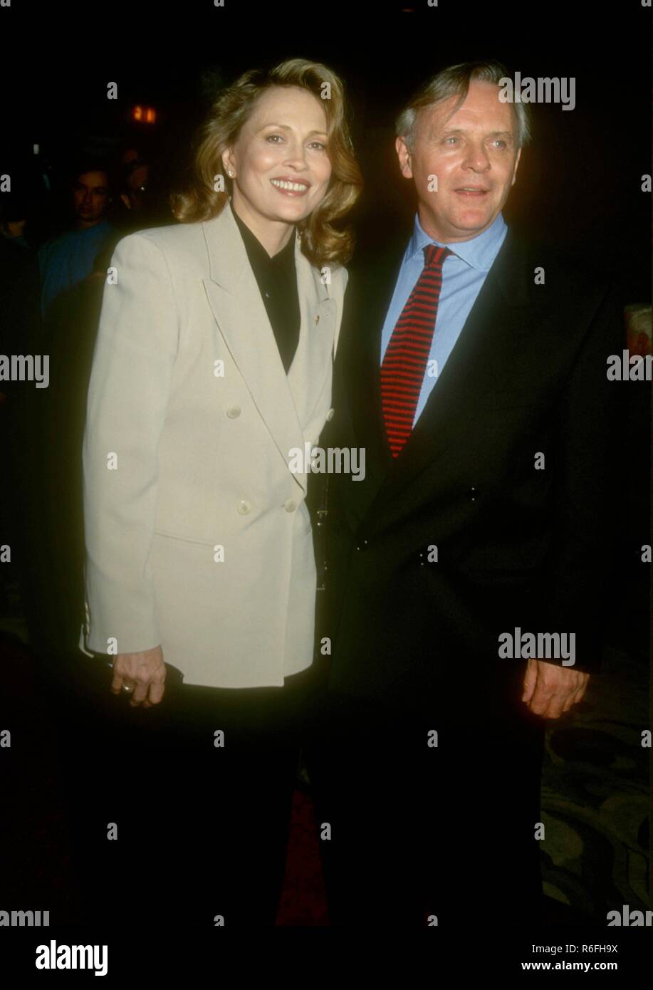 UNIVERSAL CITY, CA - MARCH 26: Actress Faye Dunaway and actor Anthony ...