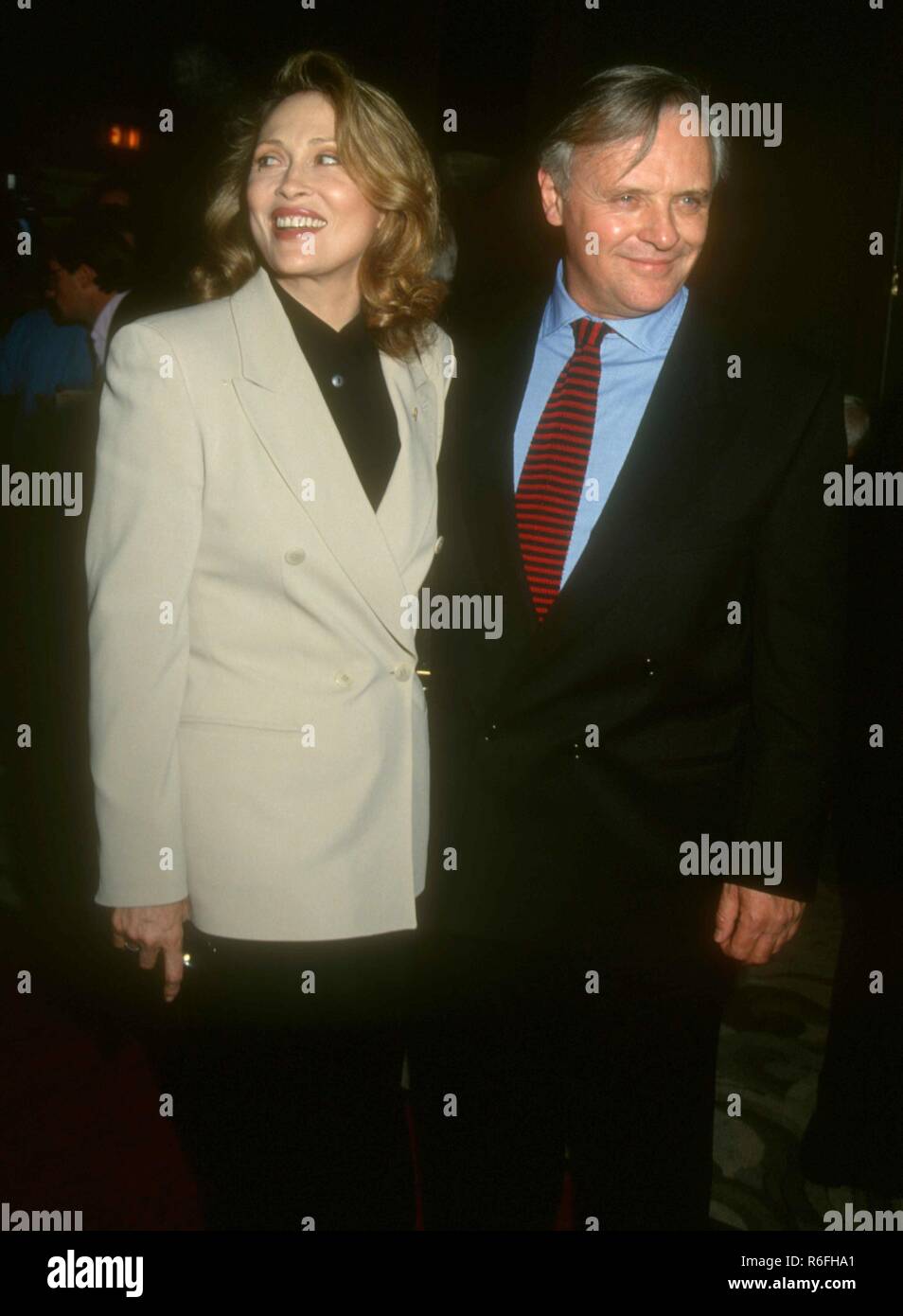UNIVERSAL CITY, CA - MARCH 26: Actress Faye Dunaway and actor Anthony ...