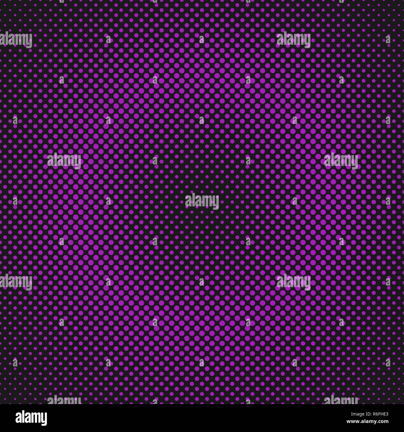 Abstract geometric halftone dot pattern background design from circles ...