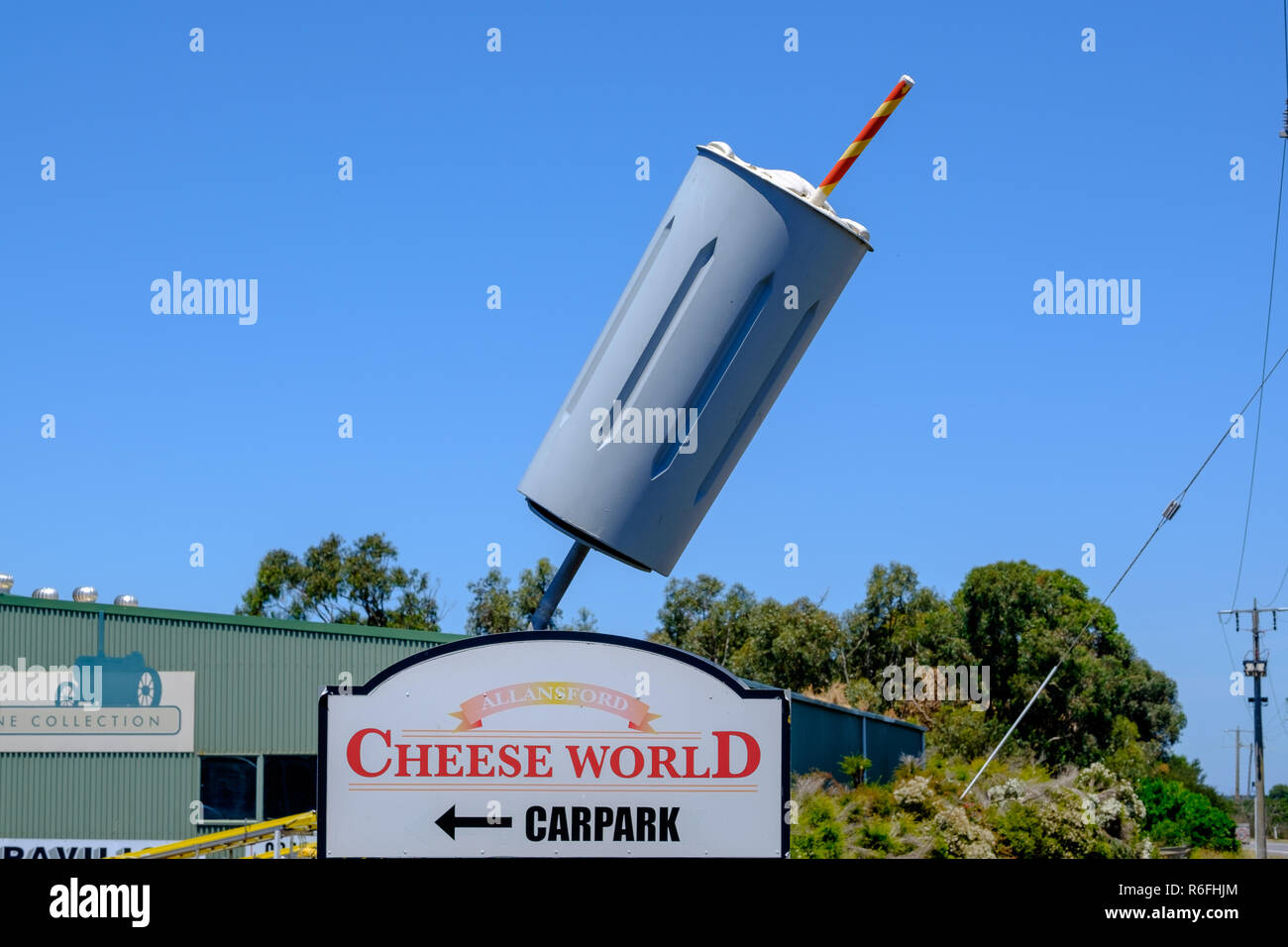 The Big Milkshake at Cheese World, Allansford near Warrnambool ...