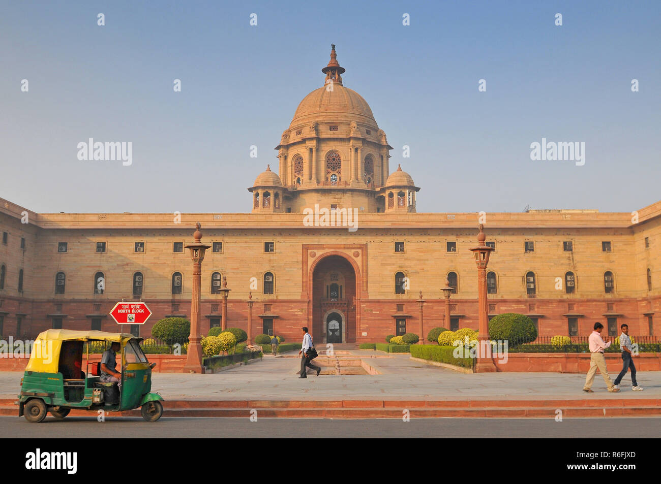 North block delhi hi-res stock photography and images - Alamy