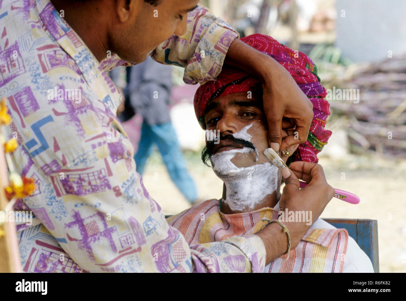India saloon hi-res stock photography and images - Alamy