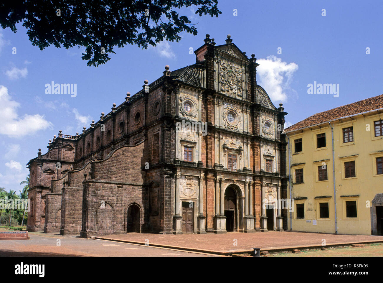 Old goa basilica de bom jesus hi-res stock photography and images - Alamy